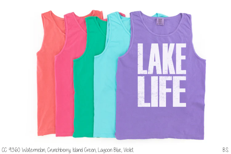 Comfort Color Tanks – Say it With Grace Designs SC